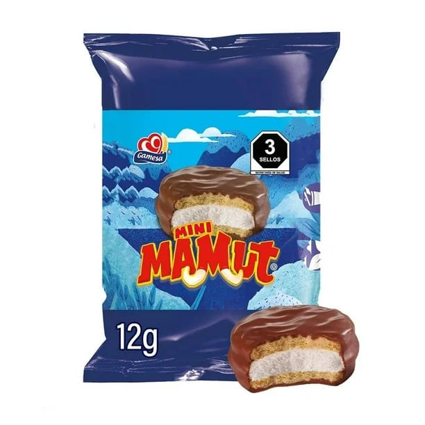 Mini Mamut Gamesa 12 g - Farmacias Klyns