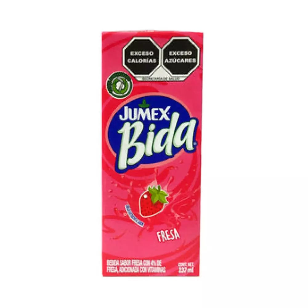Jugo Bida Fresa 237 mL - Farmacias Klyns