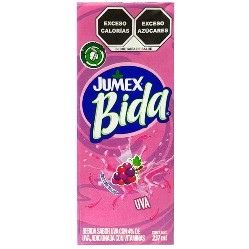 Jugo Bida Uva 237 mL - Farmacias Klyns