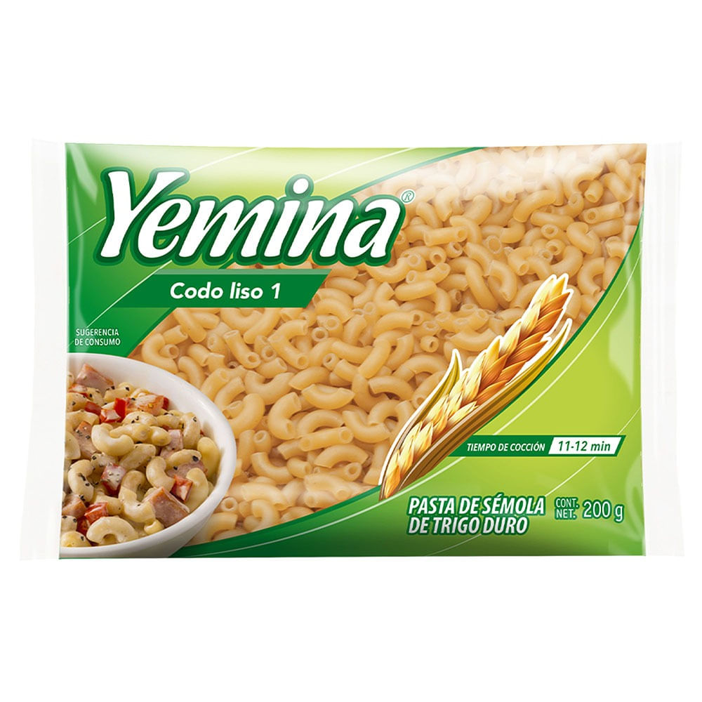 Sopa Yemina Codos 200 g - Farmacias Klyns