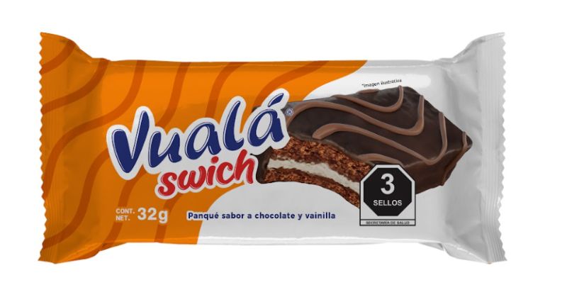 Vuala Switch Chocolate Vainilla 22 g - Farmacias Klyns