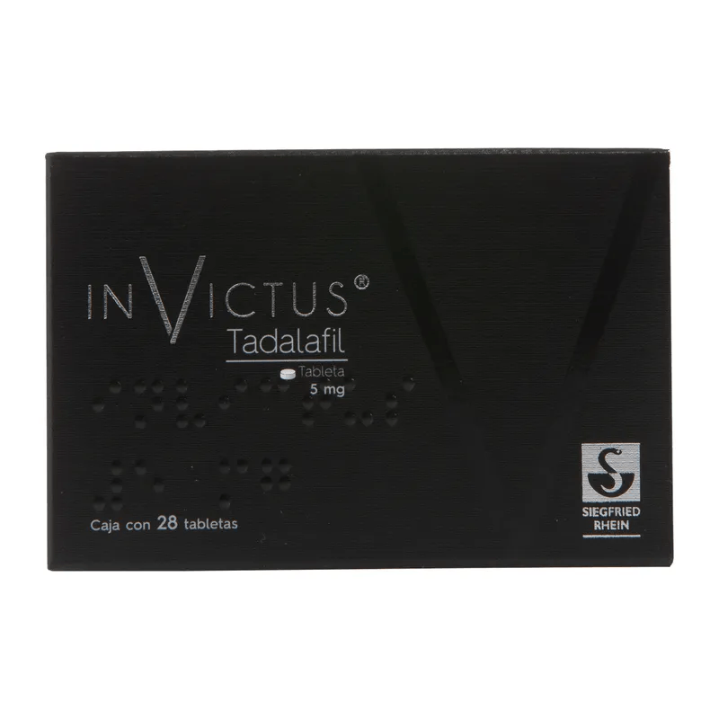 Invictus 5 mg 28 Tabletas - Farmacias Klyns