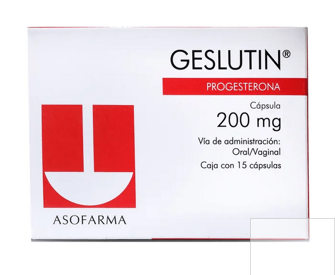 Geslutin 200 mg 15 Perlas - Farmacias Klyns