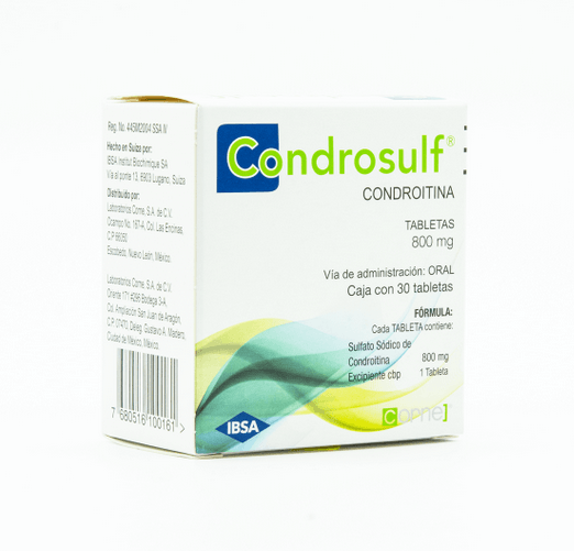 Condrosulf 800 mg 30 Tabletas - Farmacias Klyns