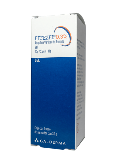 Effezel Gel 0.3% Tubo con 30 g - Farmacias Klyns