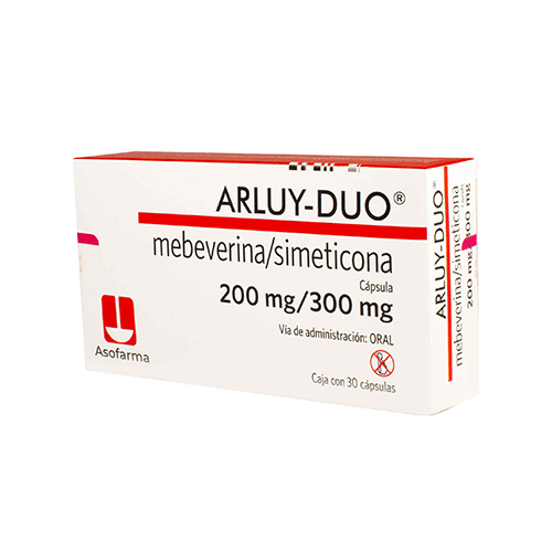 Arluy Duo 200 mg / 300 mg 30 Capsulas - Farmacias Klyns