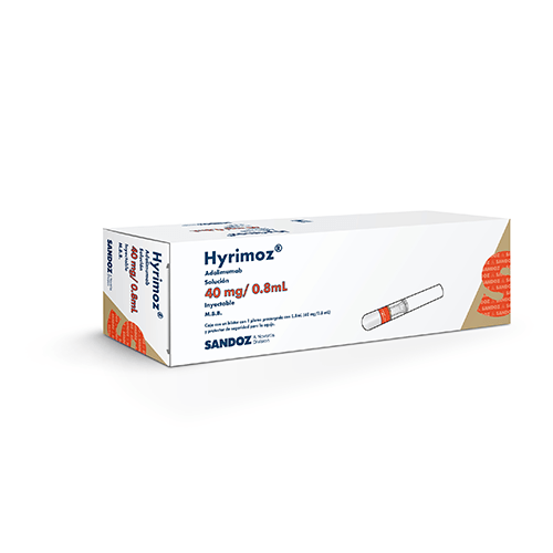 Hyrimoz 40 mg / 0.8 mL Solucion Inyectable 1 Pluma Prellenada ...