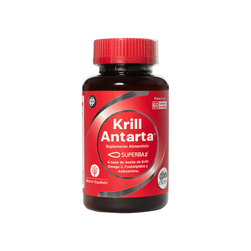 Krill Antarta Suplemento Alimenticio 60 Capsulas - Farmacias Klyns