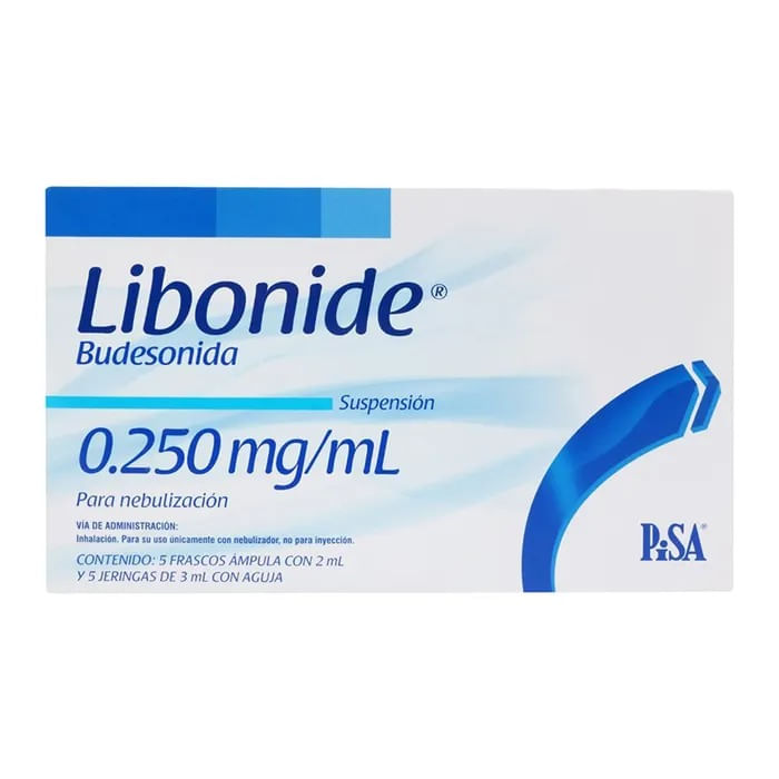 Libonide Suspension 0.250 mg / mL 5 Ampulas de 2 mL - Farmacias Klyns
