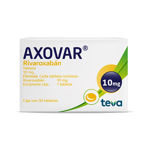 Axovar 10 mg 30 Tabletas - Farmacias Klyns