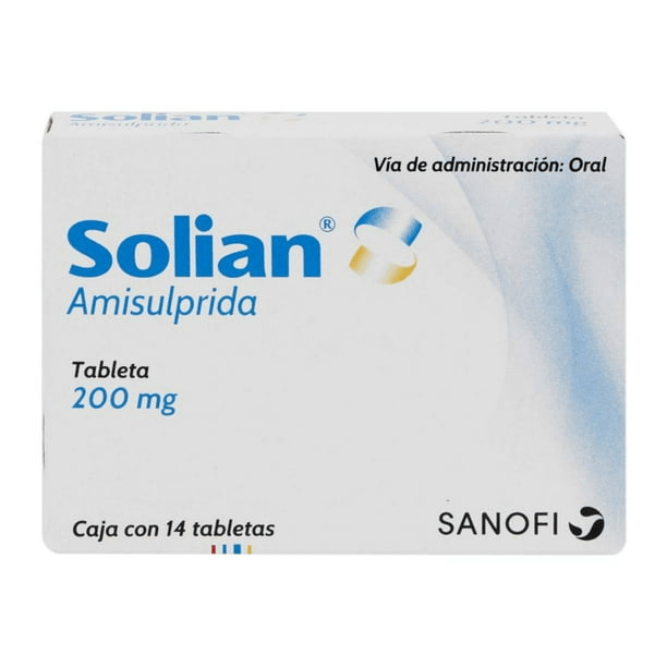 Solian 200 mg 14 Tabletas - Farmacias Klyns