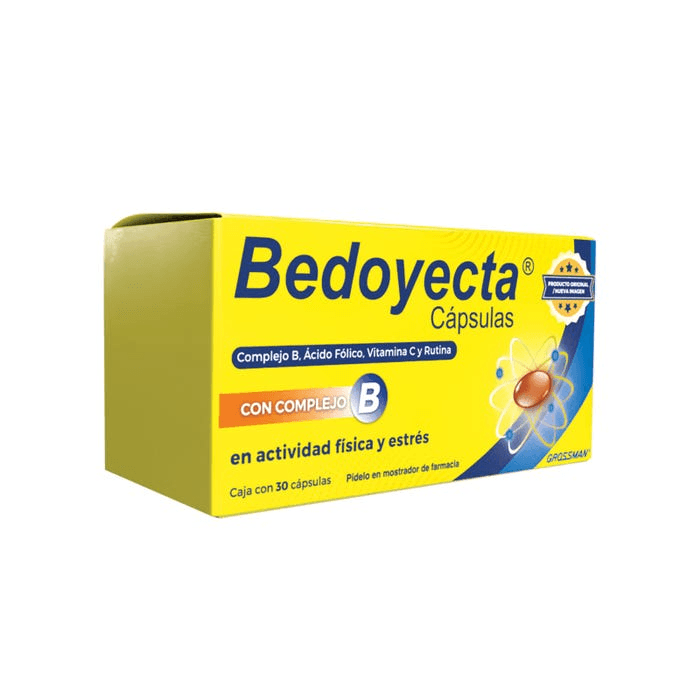 Bedoyecta Complejo B 30 Capsulas - Farmacias Klyns