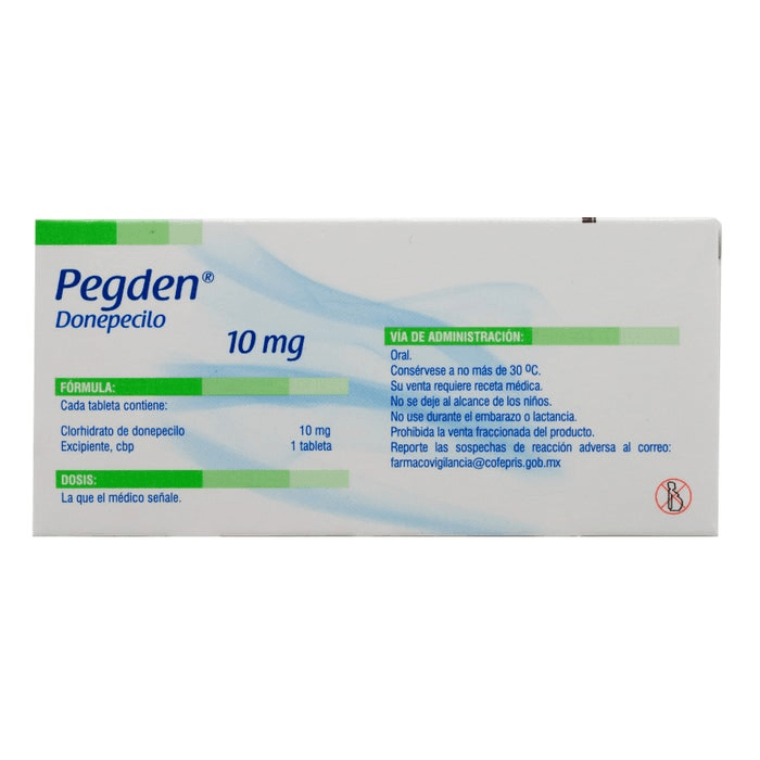 Pedgen 10 mg 28 Tabletas - Farmacias Klyns