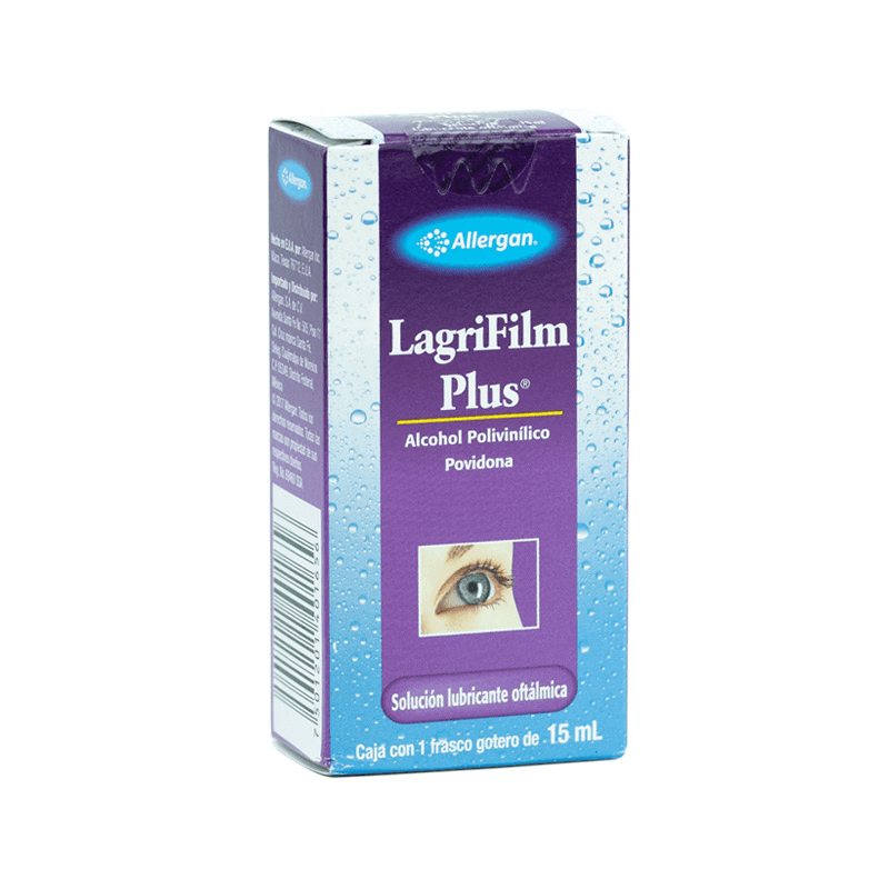 Lagrifilm Plus Solucion Lubricante Oftalmica 15 mL - Farmacias Klyns