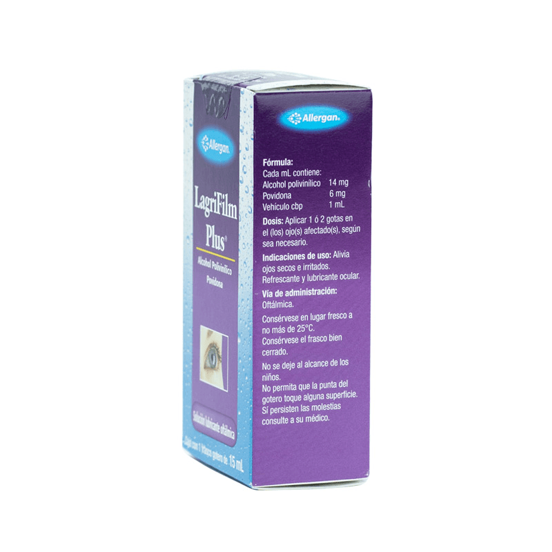 Lagrifilm Plus Solucion Lubricante Oftalmica 15 mL - Farmacias Klyns