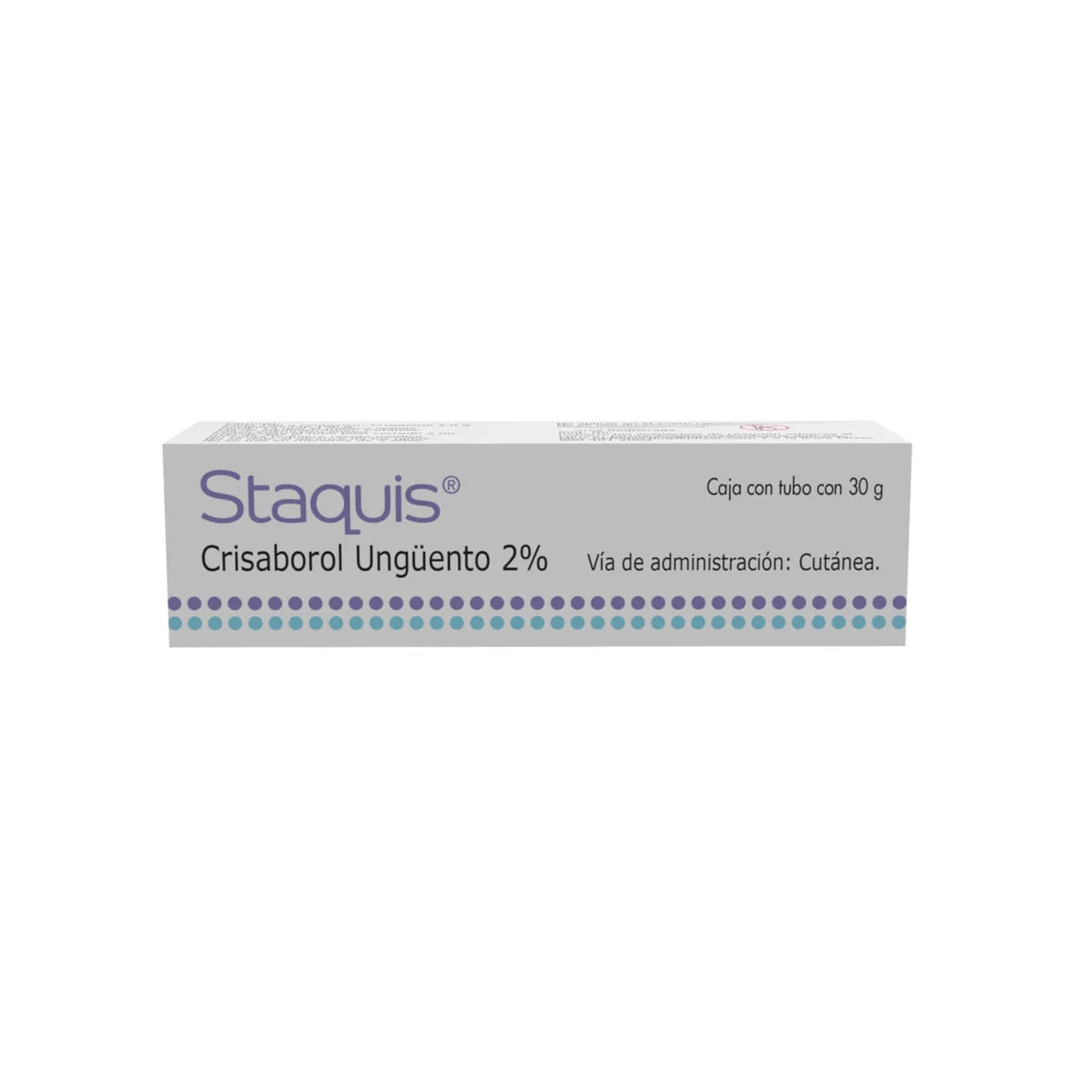 Staquis Ungüento 2% Tubo con 30 g - Farmacias Klyns
