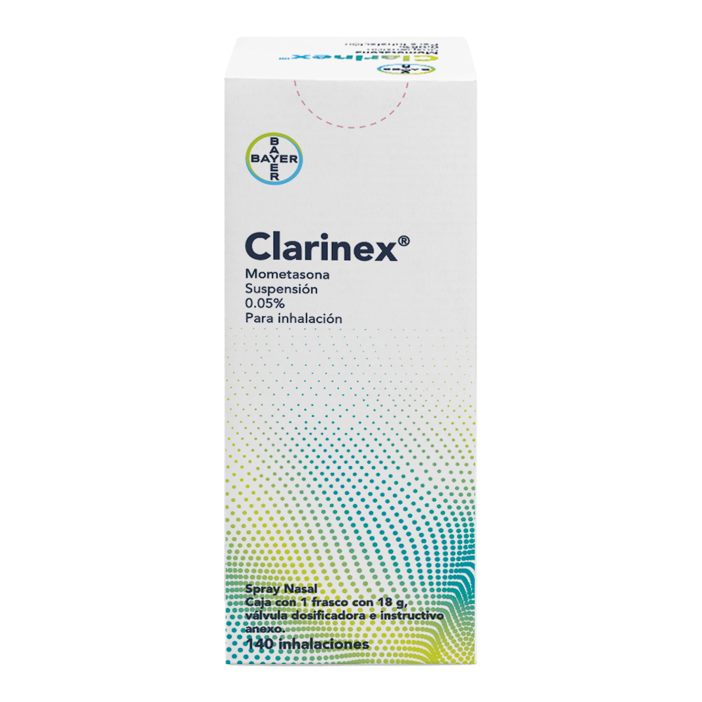 Clarinex Suspension 0.05% Frasco con 18 g 140 Inhalaciones - Farmacias ...