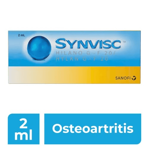 Synvisc Solucion Inyectable 1 Jeringa Prellenada 2 mL - Farmacias Klyns