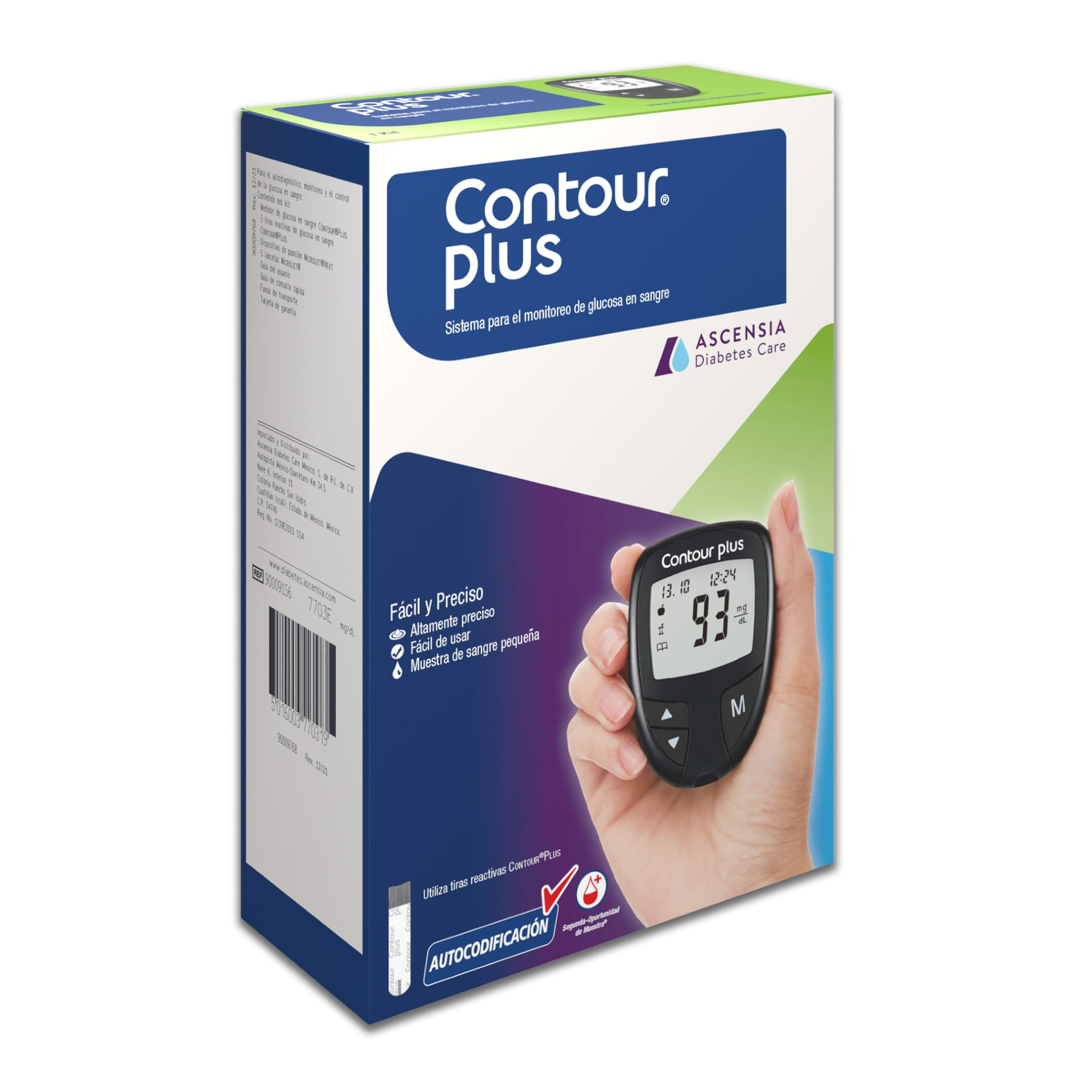 Glucometro Contour Plus 1 Pieza - Farmacias Klyns