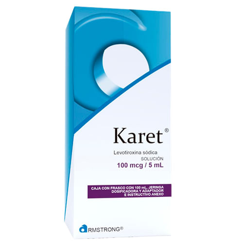 Karet 100 mcg / 5 mL Solucion 100 mL - Farmacias Klyns