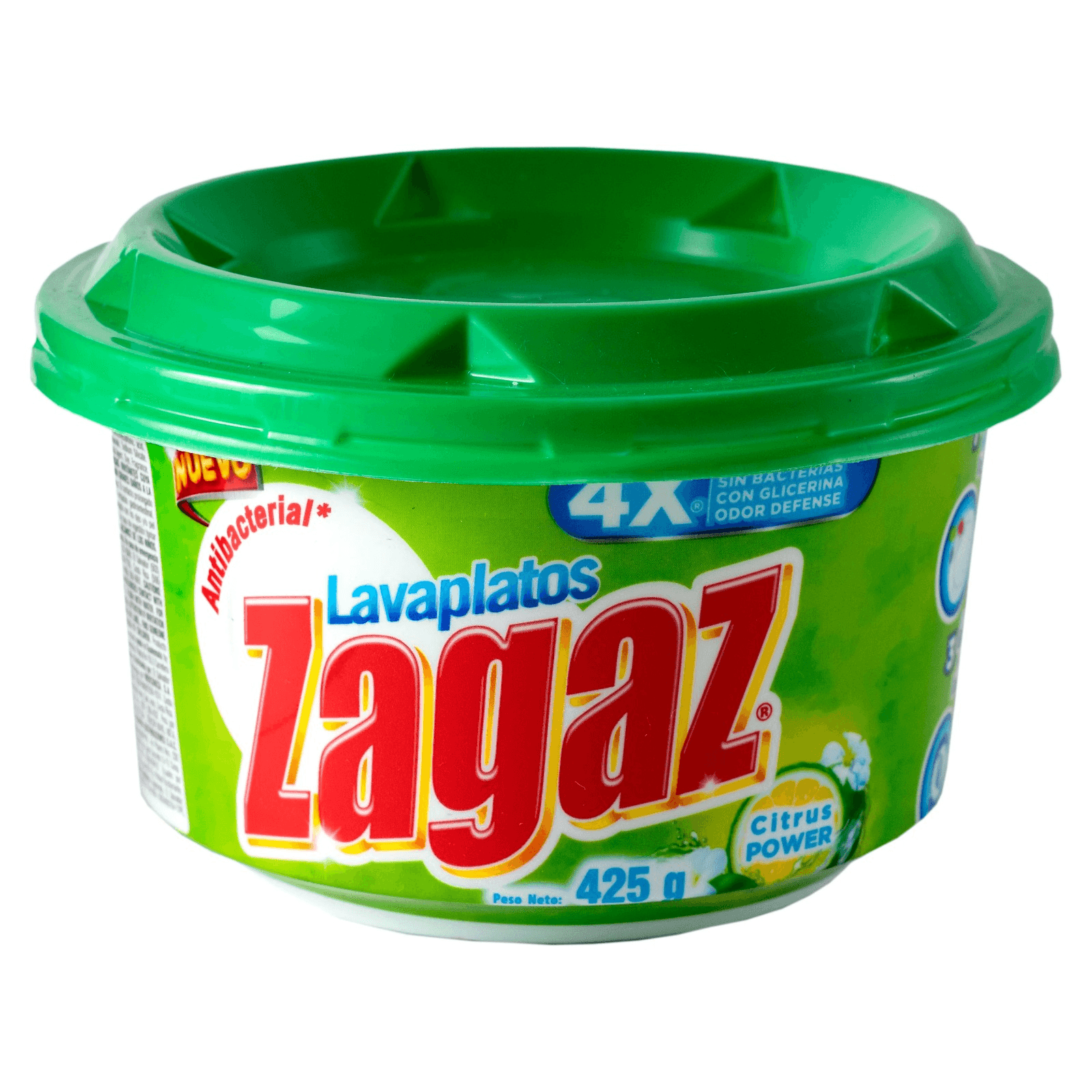 Lavaplatos Cera Zagaz Limon Citrus 400 g - Farmacias Klyns