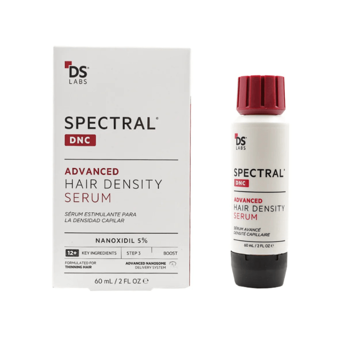 Spectral DNC Hair Density Serum Nanoxidil 5% 60 mL - Farmacias Klyns